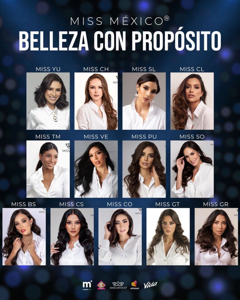 Miss México 2023 - Top 13 de Belleza con Propósito - The Perfect Miss
